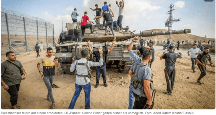 Krieg in Israel – Angriff der Hamas-Terroristen auf Israel am heutigen Shabbat und Simchat Thora ...